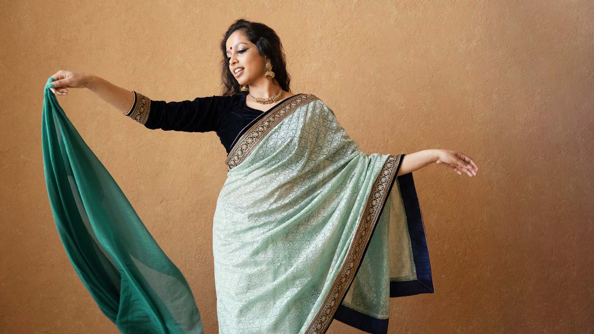 how start saree fall