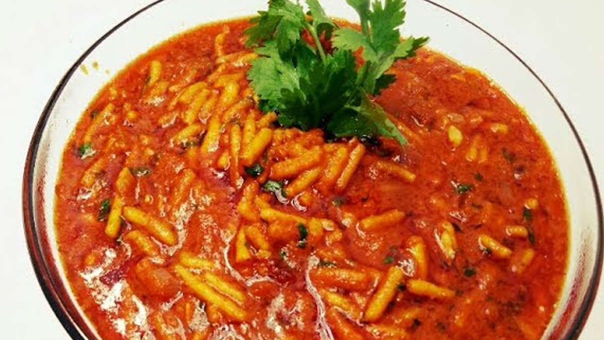 Sev Tamatar Recipe: તીખુ તમતમતું અને રસાવાળું સેવ ટામેટાનું શાક ...