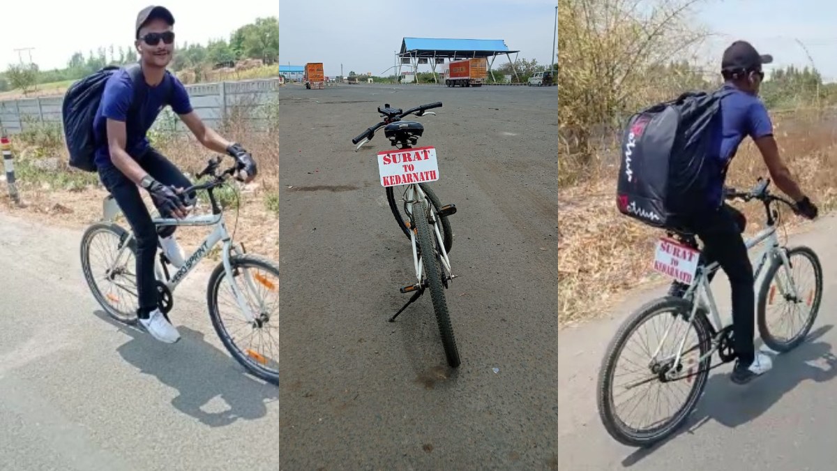 કેદારનાથ સુધીની સાયકલ યાત્રા પર નીકળ્યો સુરતનો રોહિત, બોર્ડની પરીક્ષા ...