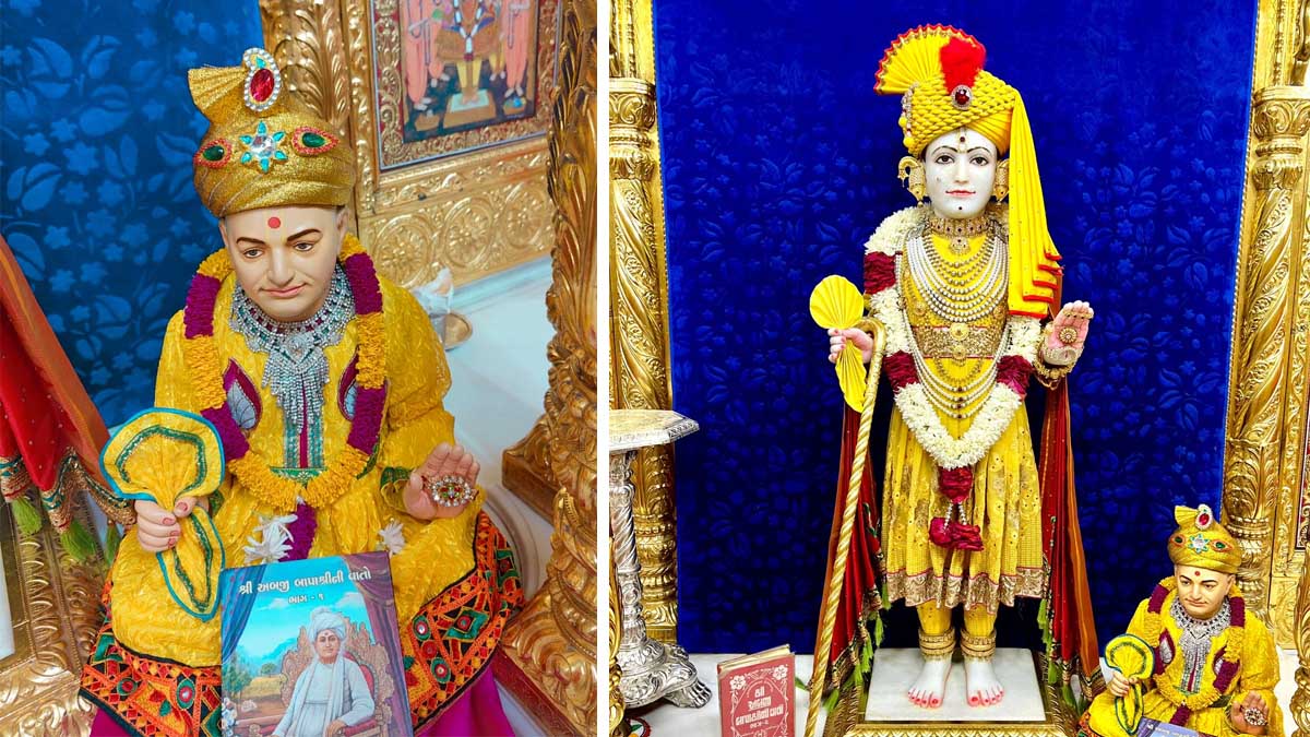 મણિનગર સ્વામિનારાયણ મંદિરમાં અબજીબાપાની વાતોની 117મી જયંતીની ઉજવણી ...