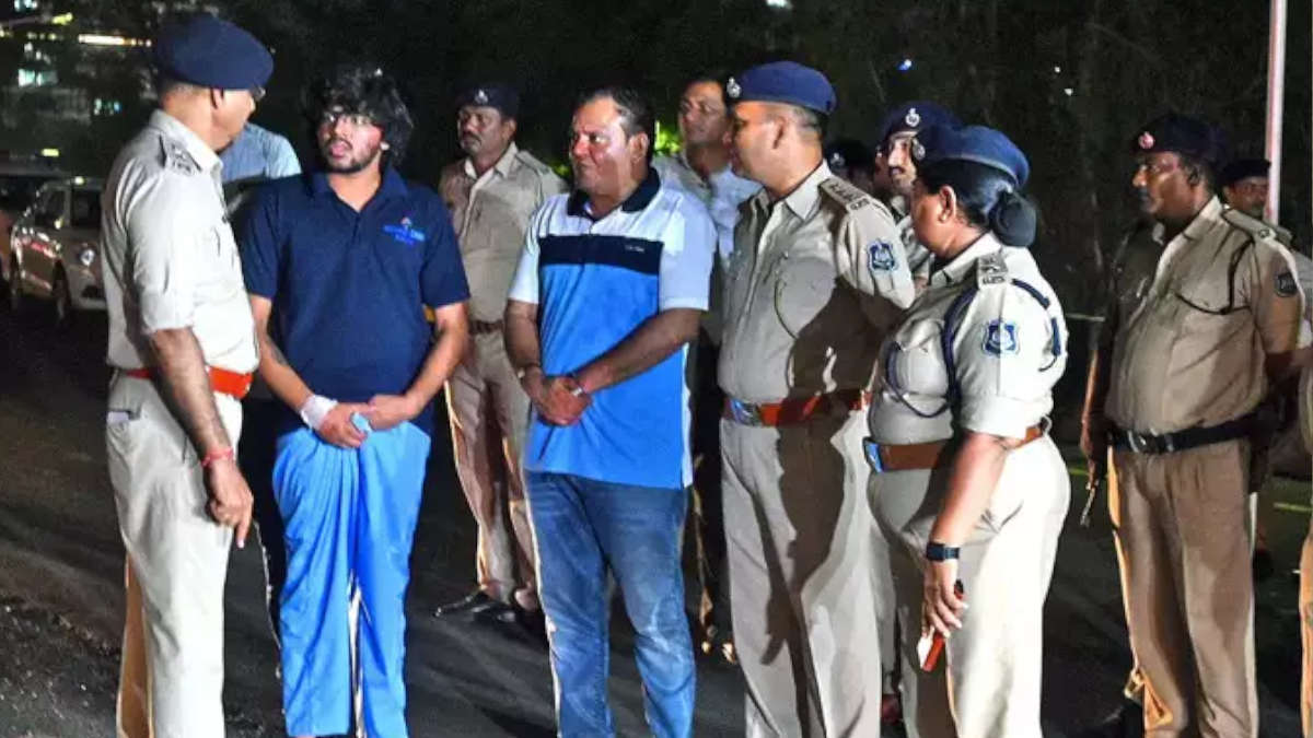 Iskcon Accident Reconstruction: અમદાવાદ ઈસ્કોન અકસ્માતના આરોપીને સાથે ...