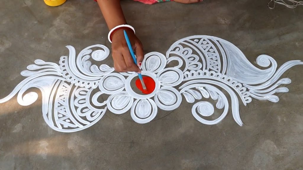 Diwali Rangoli Designs 2023: ઘરના મુખ્ય પ્રવેશદ્વાર પર આ રંગોળીની ડિઝાઇન બનાવો | Easy Beautiful ...