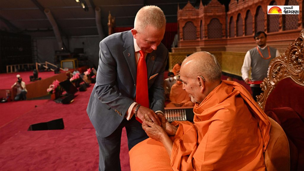 Akshardham In Robbinsville: પ્રમુખ સ્વામીને ભવ્યાંજલિ અપાઈ, ન્યુ ...