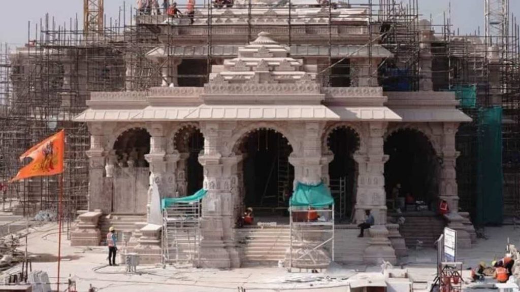 Ram Mandir Construction: ગર્ભગૃહ તૈયાર, ફર્સ્ટ ફ્લોરનું કામ પણ લગભગ ...