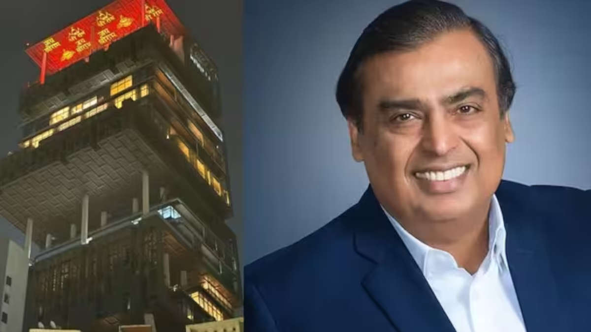 Antilia Decorated Ram Mandir: પ્રાણ પ્રતિષ્ઠા પહેલા રામમય થઈ ગયું મુકેશ ...