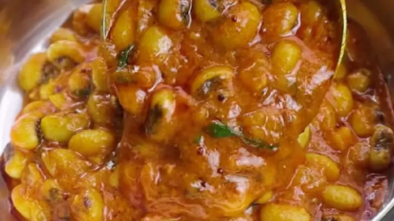Chora Nu Shaak Recipe: આજે બનાવો સફેદ ચોળાનું રસાવાળું શાક, આ રહી રેસિપી