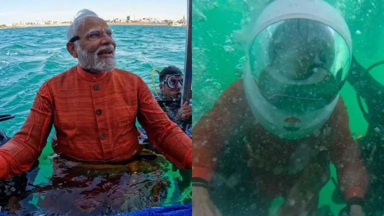 PM Modi Scuba Diving: પીએમ મોદીએ લક્ષદ્વીપ બાદ દ્વારકાના દરિયામાં લગાવી ...