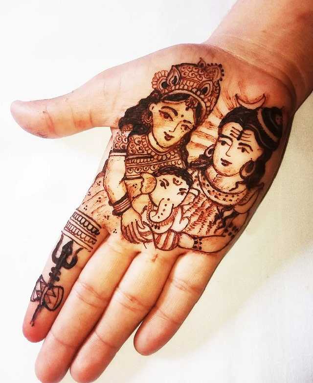 Maha Shivratri Mehndi Designs 2024: મહાશિવરાત્રીના અવસરે બનાવો ખૂબસૂરત ...