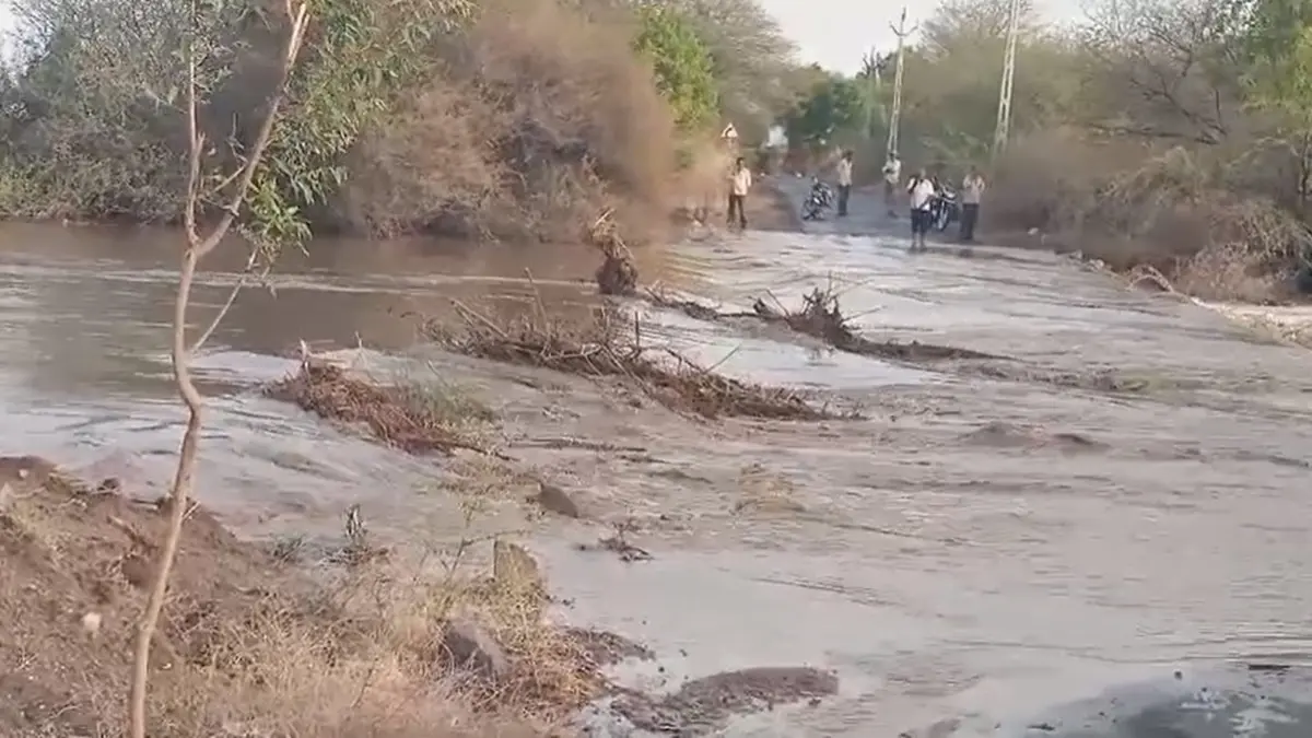 Rain In Jetpur: જેતપુર શહેર, ગ્રામીણ પંથકમાં વરસાદની થઈ એન્ટ્રી, નદી ...