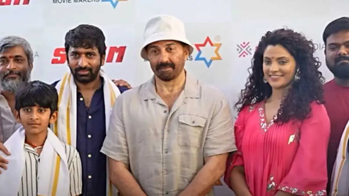 Sunny Deol: સની દેઓલની પ્રથમ સાઉથ ફિલ્મની શૂટિંગ શરૂ, આ ડાયરેક્ટકર સાથે ...