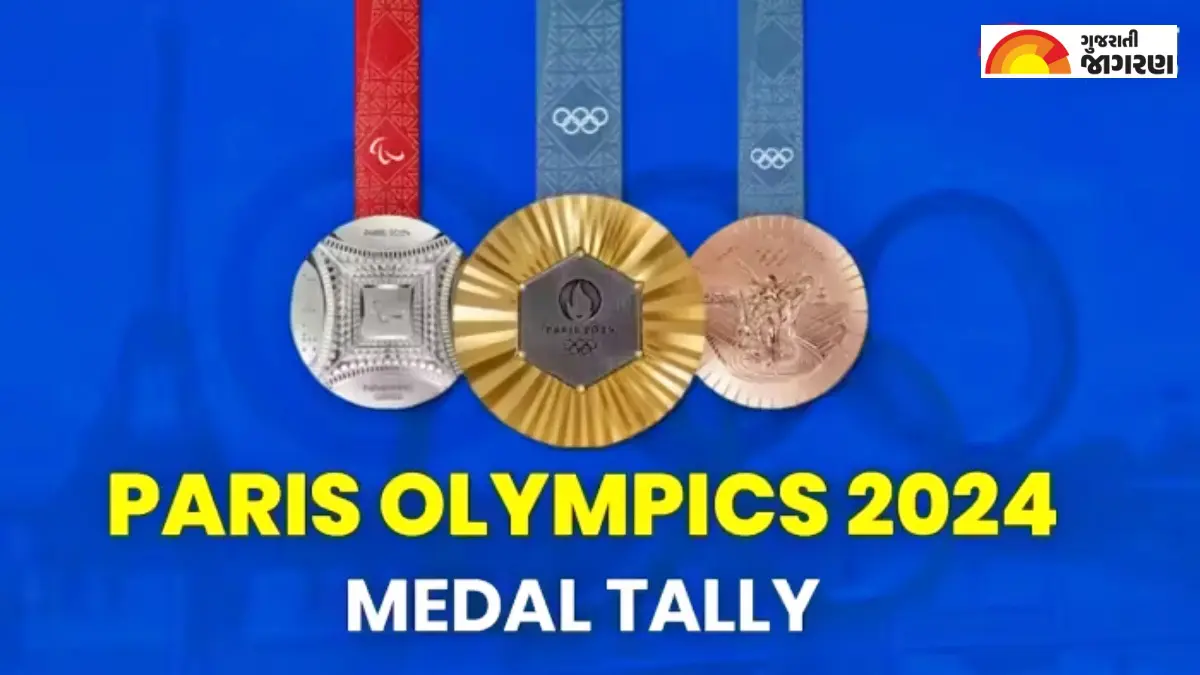 Olympics 2024 Medal Tally: પેરિસ ઓલિમ્પિક મેડલ ટેબલમાં થયો મોટો ફેરફાર, ભારત કરતાં પાકિસ્તાન આગળ ...
