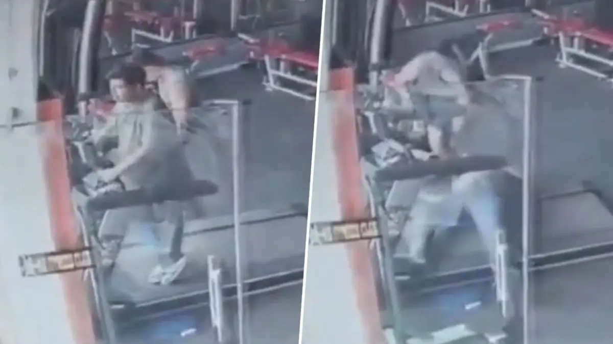 Died: જિમમાં ટ્રેડમિલ પર દોડતાં દોડતાં અચાનક આવ્યું મોત, જુઓ રુંવાડા ઊભા કરી દેતો વીડિયો ...