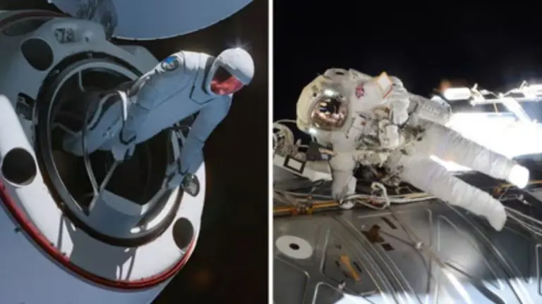 First Commercial Spacewalk: માનવ ઈતિહાસમાં પહેલી વખત... ધરતીથી 737 KM ...