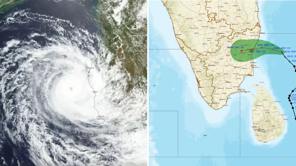 Cyclone Fengal: આજે પુડુચેરીના દરિયાકાંઠે ત્રાટકશે વાવાઝોડું ફેંગલ ...