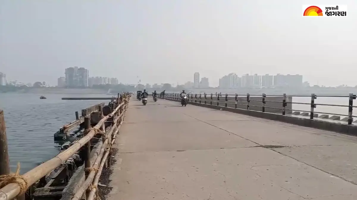 Surat News: સુરતમાં કોઝવે વાહનવ્યવહાર માટે ખુલ્લો મુકાયો, આ વર્ષે 142 ...