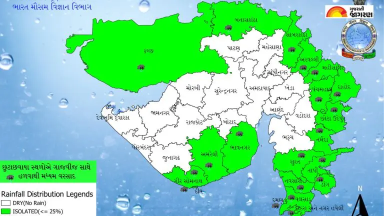 Gujarat Weather Update: કાલે બનાસકાંઠા, સુરત, અમરેલી, ભાવનગર સહિતના ...