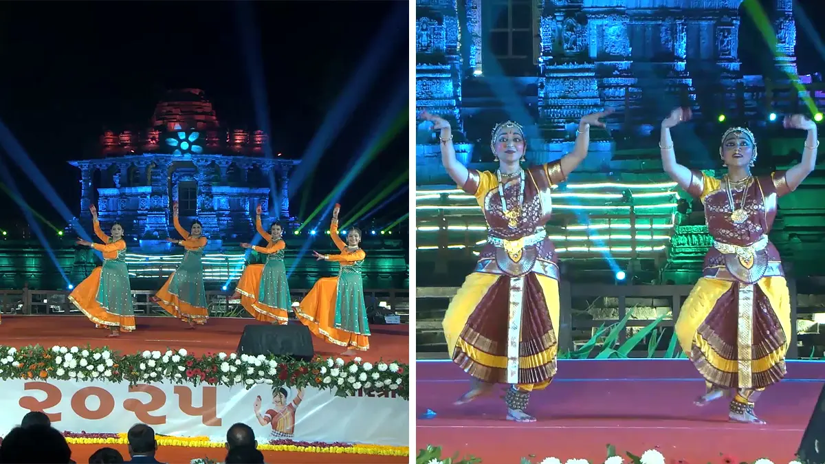 Mehsana: વિશ્વ પ્રસિદ્ધ મોઢારાના સૂર્ય મંદિર ખાતે ઉતરાર્ધ મહોત્સવનું ...