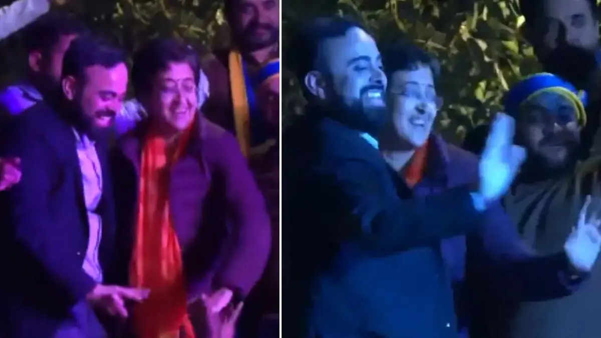 Atishi Dance Video: બાપ તો બાપ રહેગા… જીત બાદ કાર્યકરો સાથે ડાન્સ કરતી ...