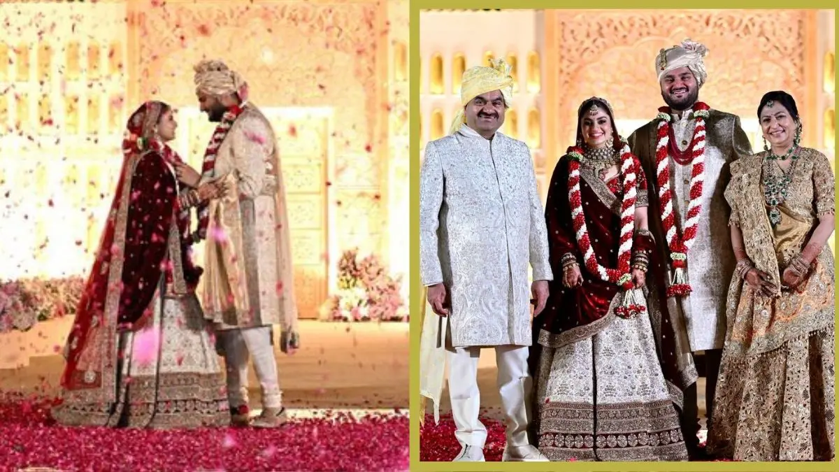 Adani Son Marriage: જીત અદાણી અને દિવા શાહના લગ્નની પહેલી તસવીર સામે ...