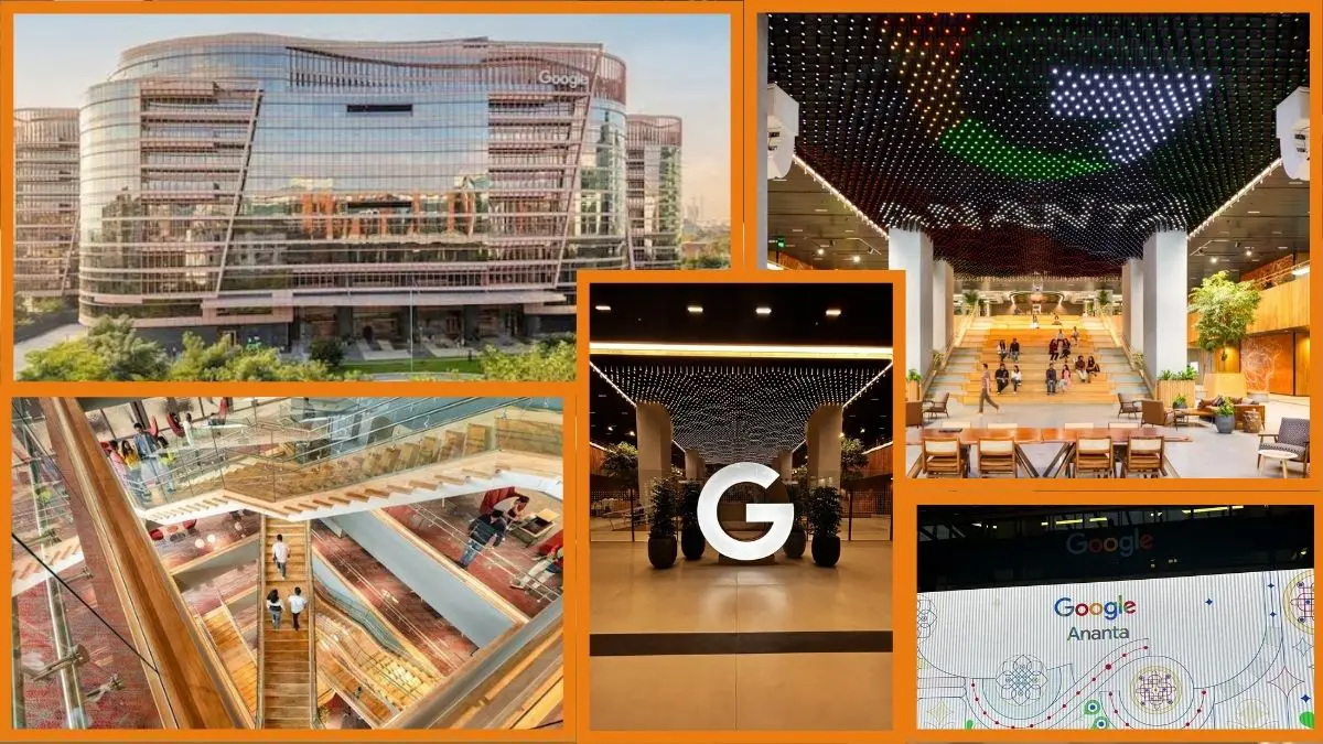 Google Biggest Office in India Ananta: શાનદાર ઈન્ટીરિયર, 5000થી વધુની ...
