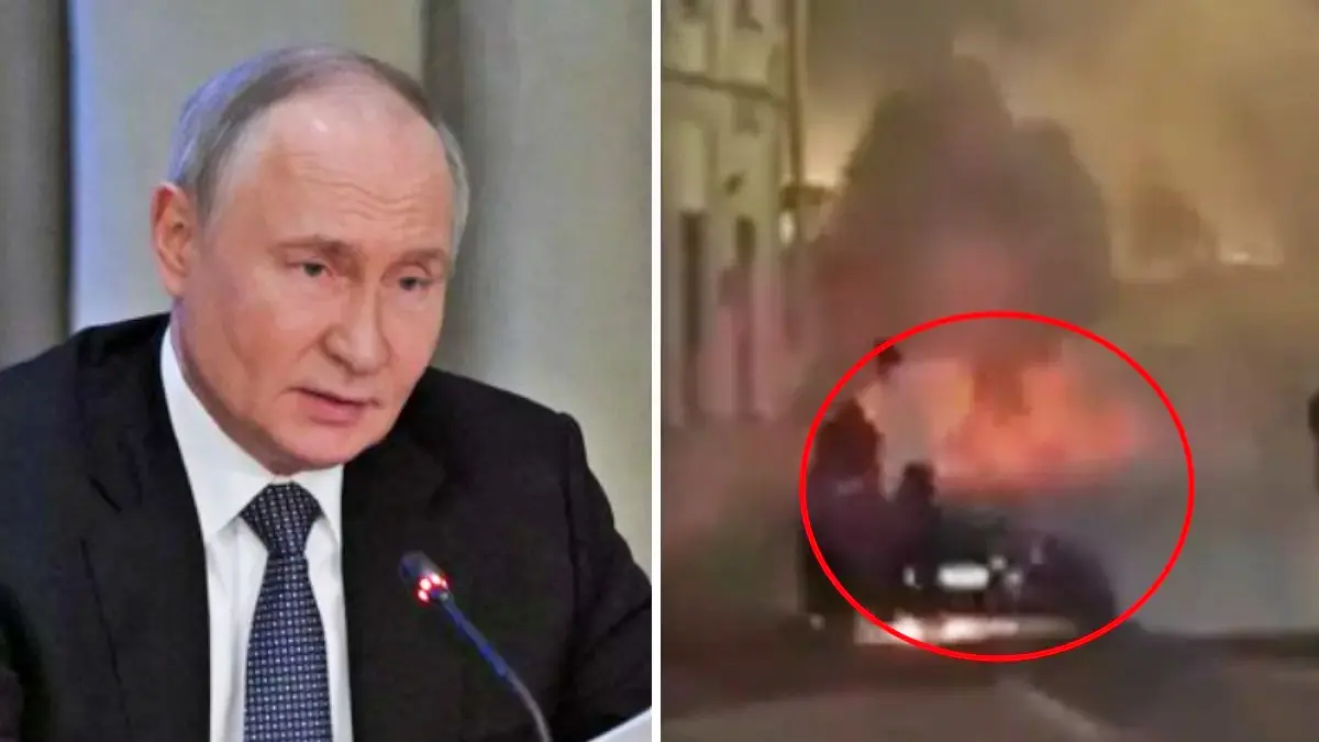 Blast In Putin Car: પુતિનની કારમાં થયો જોરદાર વિસ્ફોટ, બ્લાસ્ટનું કારણ ...