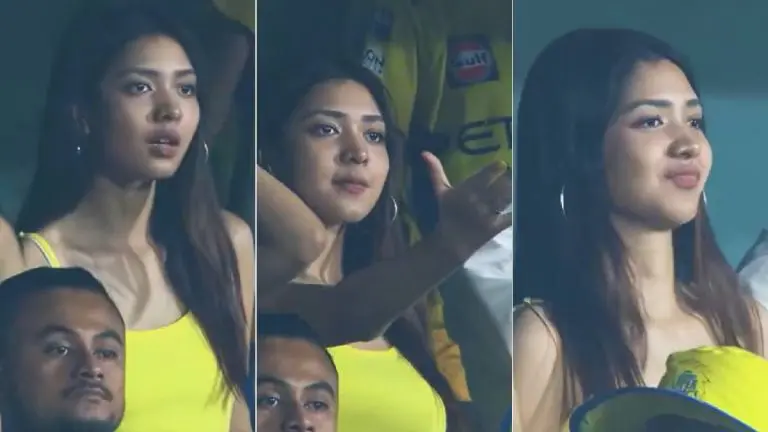 CSK Viral Girl: ધોનીની વિકેટ પર રિએક્શન થયું વાયરલ અને મળી ગયા 145K ...