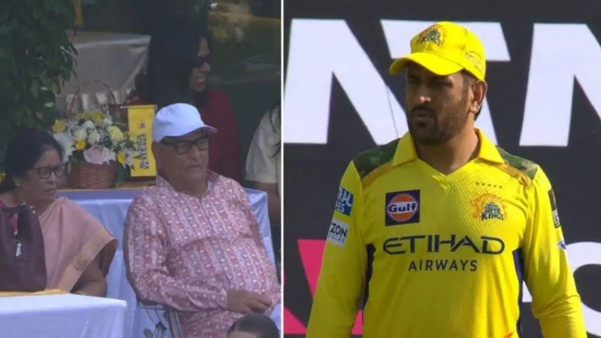MS Dhoni Retirement: મહેન્દ્ર સિંહ ધોનીના માતા-પિતા મેદાનમાં જોવા મળ્યા, હવે રિટાયરમેન્ટના સંકેત ...
