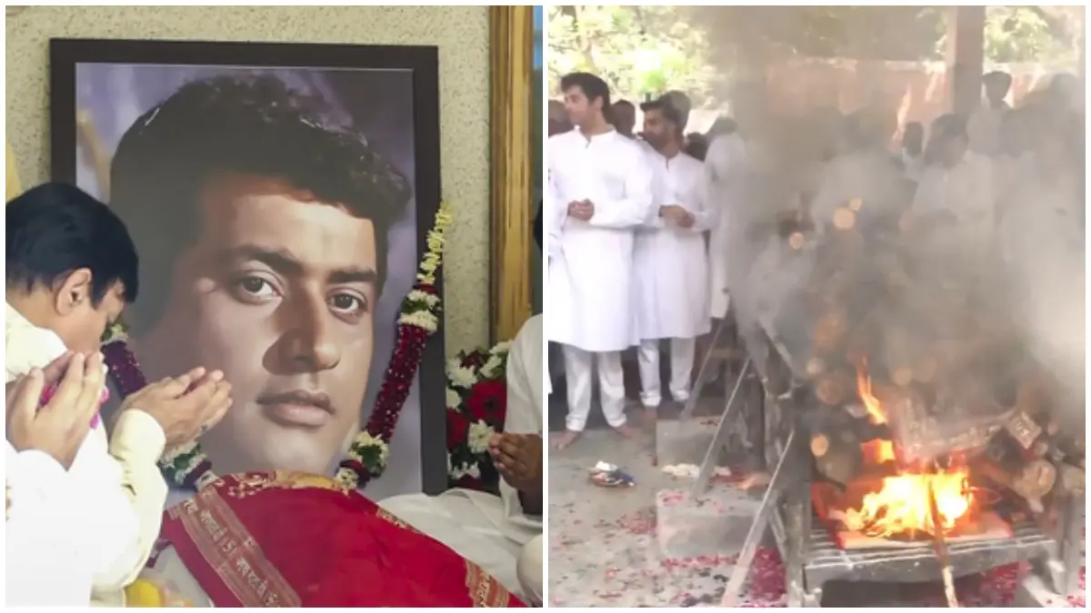 Manoj Kumar Last Rites: મનોજ કુમાર પંચમહાભૂતમાં વિલિન, રાજકીય સન્માન ...