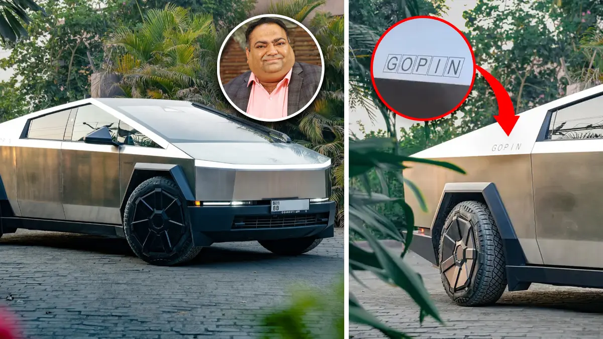 Lavji Badshah: ભારતમાં પહેલી ટેસ્લાની સાઈબર ટ્રક કાર લાવ્યા સુરતના લવજી ...