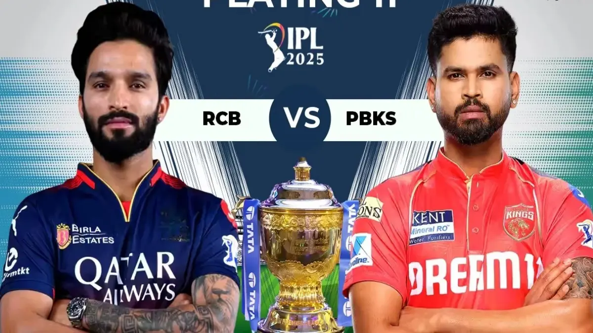 RCB vs PBKS Playing 11: આજે પંજાબ અને બેંગ્લોર વચ્ચે મુકાબલો જામશે ...