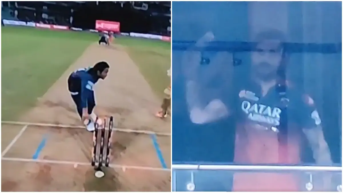 Virat Kohli News: વિરાટ કોહલીએ અરીસા પર મારી દીધી બોટલ, દિગ્વેશ રાઠીની ...