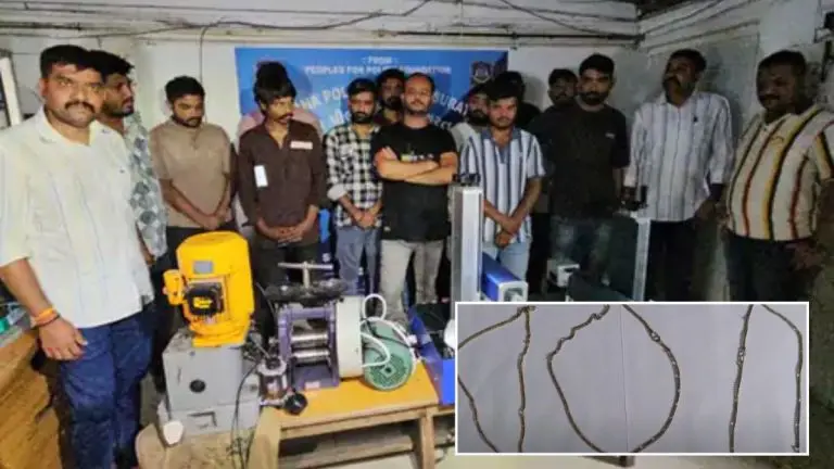 Surat News: સુરતમાં ડુપ્લીકેટ સોનાના દાગીના બનાવતા 12 ઝડપાયા, ચેઇનના ...