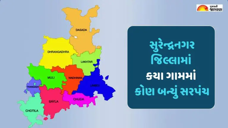 Surendranagar Gram Panchayat Election Result: સુરેન્દ્રનગર જિલ્લાની ...
