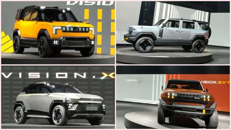 સ્વતંત્રતા દિવસ પર Mahindra એ ચાર નવા SUV કોન્સેપ્ટ રજૂ કર્યા; Vision X, Vision T, Vision S અને ...