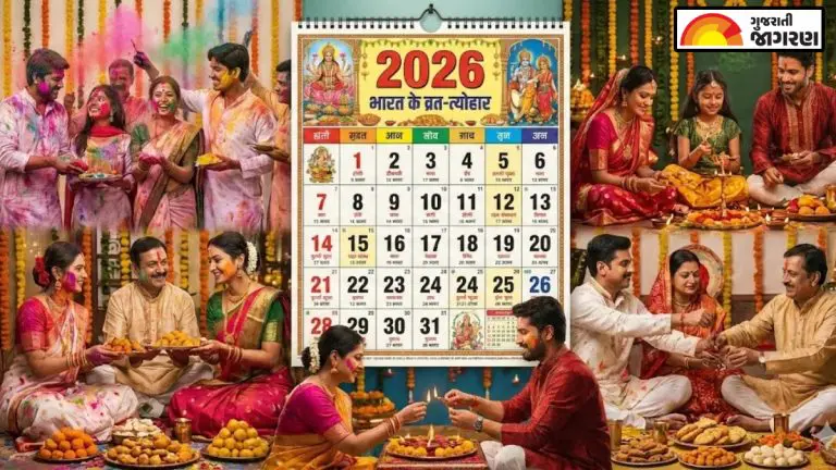 Hindu Calendar 2026 Dates & Festivals | 2026 ભારતીય તહેવારો અને રજાઓ ...
