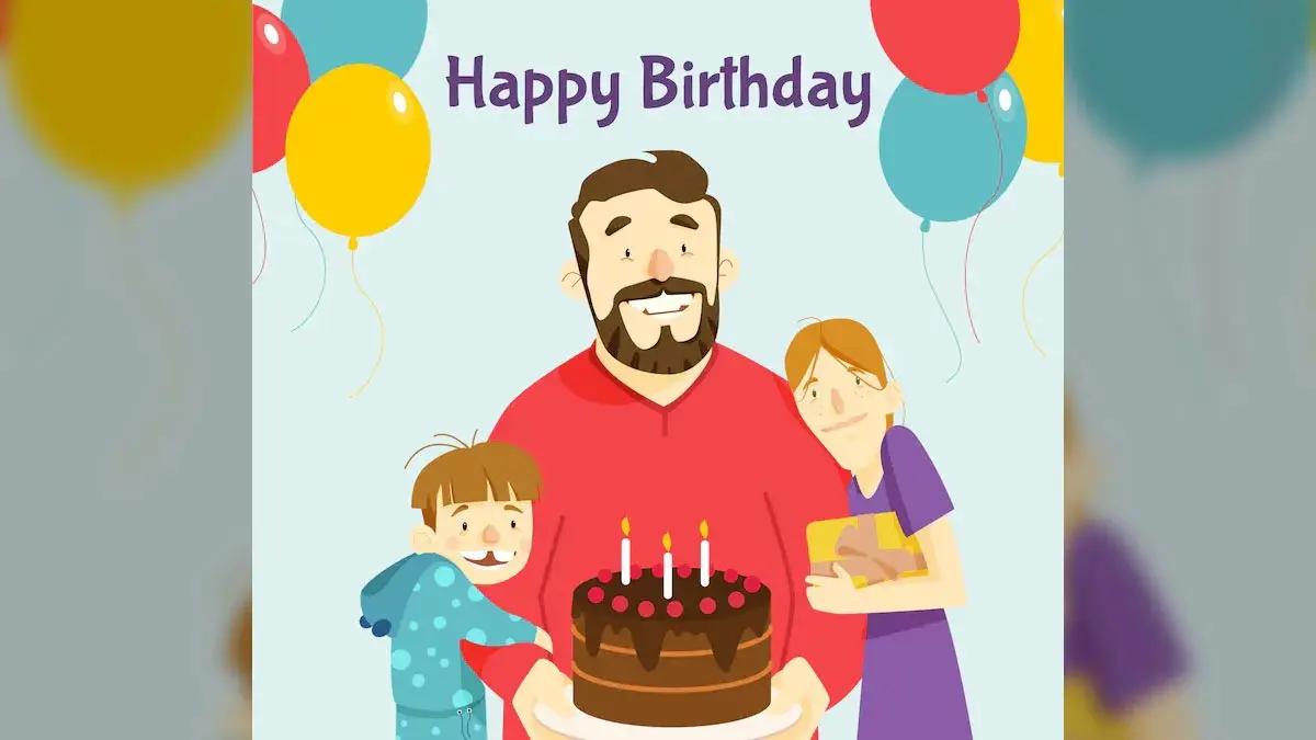 Birthday Wishes For Father in Gujarati [2026] | પિતા માટે જન્મદિવસની ...