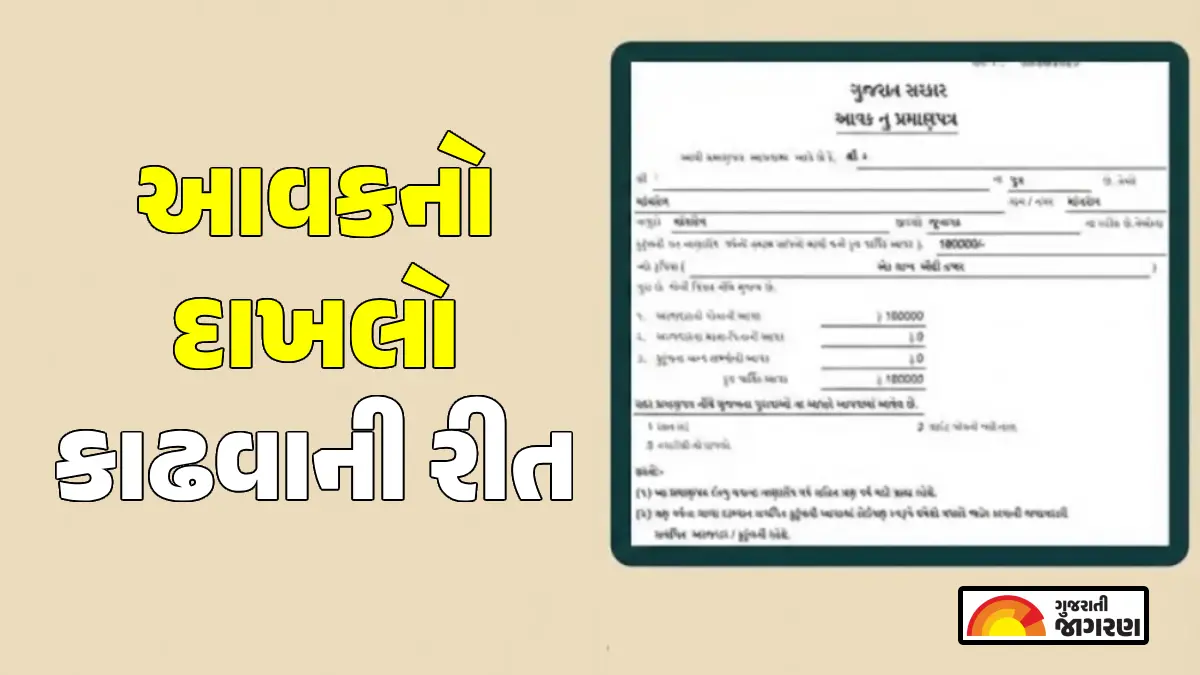 Income Certificate Gujarat: આવકનો દાખલો કાઢવાની ઓનલાઈન અને ઓફલાઇન બંને ...