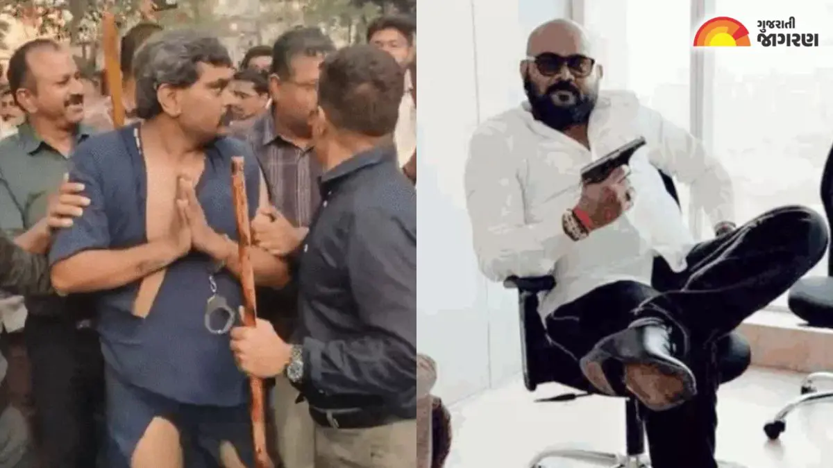 Surat: કુખ્યાત ચિરાગ ગોટીના હાલ જોઈ જનતાએ ફટાકડા ફોડ્યા, ફાંસી આપવાની ...