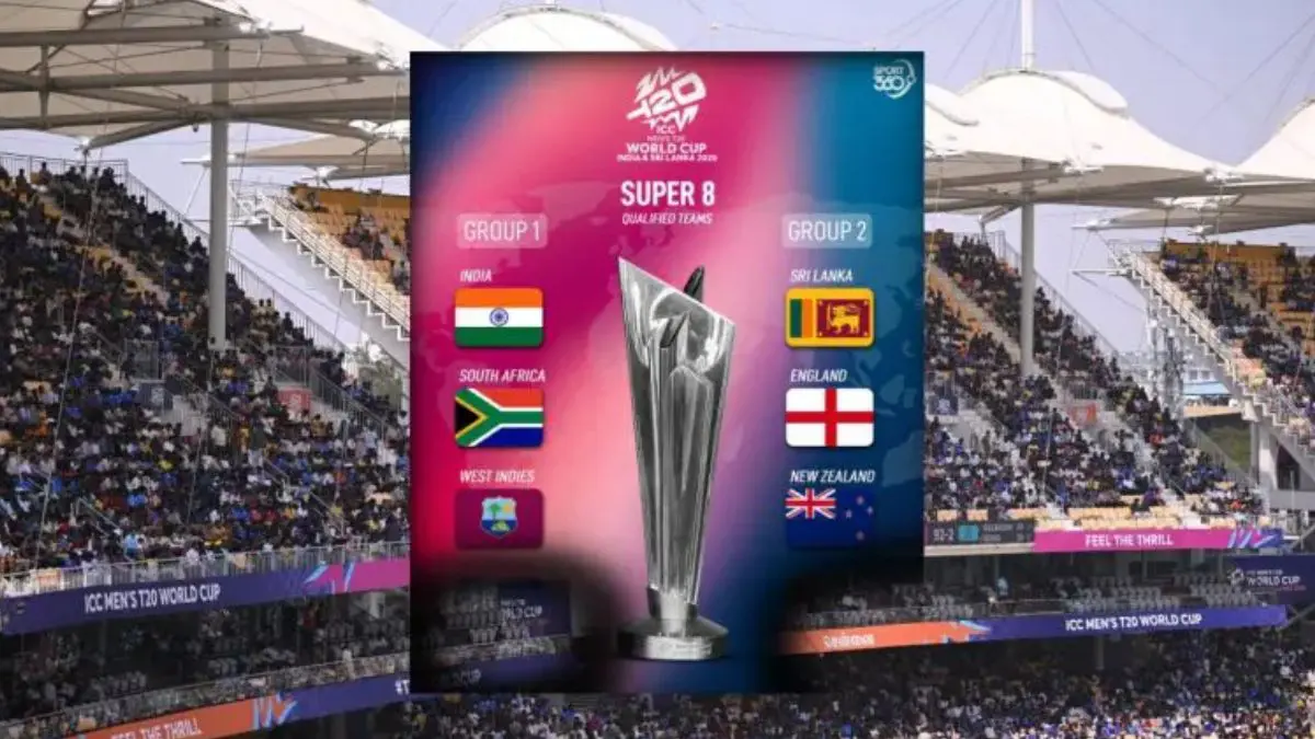 T20 World Cup 2026: સુપર 8ની તમામ ટીમ કન્ફર્મ, બે ગ્રુપમાં કઈ ટીમ કોની ...