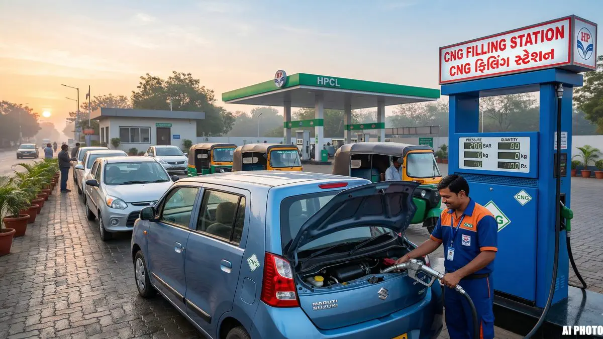 કારમાં CNG ભરાવવાનો બેસ્ટ સમય કયો? સવારે, બપોરે કે સાંજે? જાણો એવરેજ ...