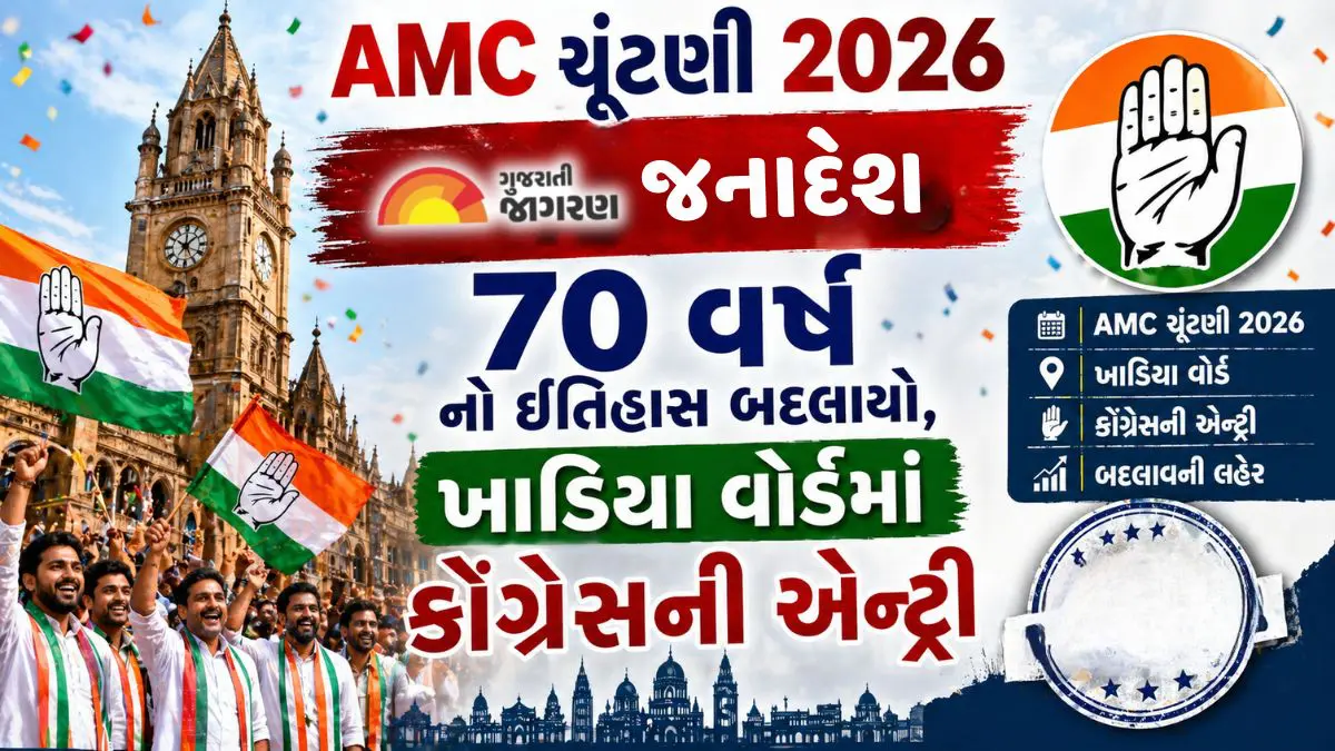 AMC Election 2026: ભાજપના અભેદ્ય ગઢના કાંગરા ખર્યા, ખાડિયા વોર્ડમાં 70 ...