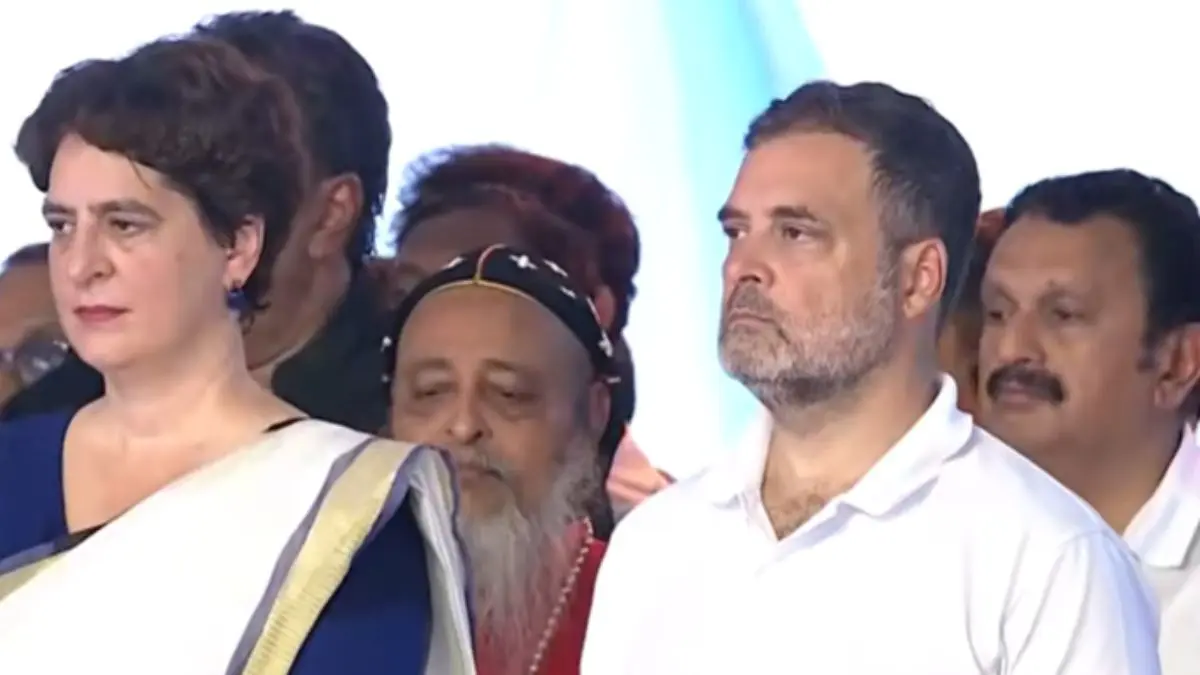 Rahul Gandhi Vande Mataram Video Viral: તિરુવનંતપુરમમાં શપથ વિધિ ...