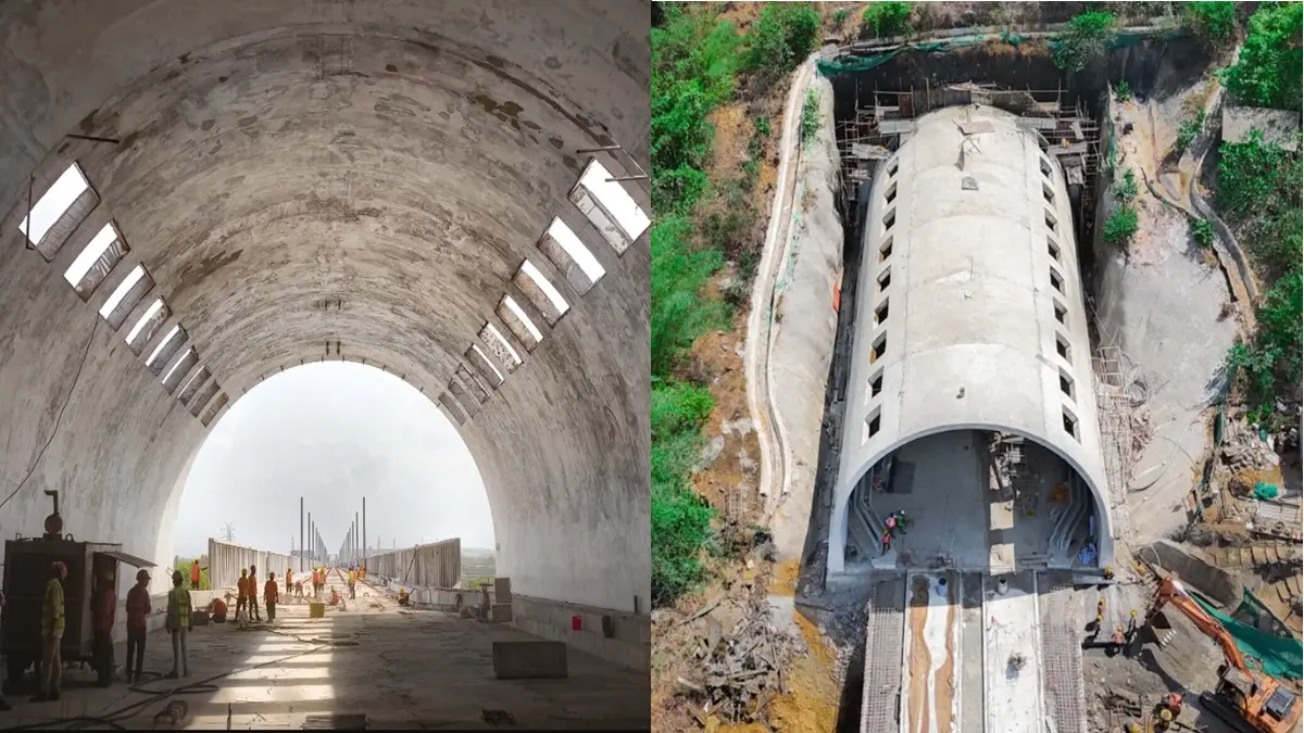 Bullet Train Tunnel Hood Technology: મુંબઈ-અમદાવાદ બુલેટ ટ્રેન ટનલમાંથી ...