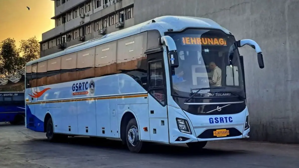 Ahmedabad to Surat GSRTC Volvo Bus Schedule | નહેરુનગરથી સુરત વોલ્વો બસ ...
