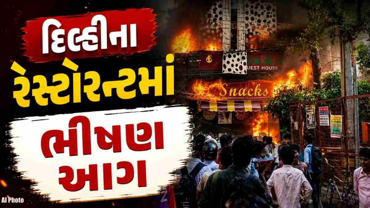 દિલ્હીમાં મોટો અકસ્માત; માલવીય નગરના રેસ્ટોરન્ટમાં આગ લાગતા 20 નાં મોત ...