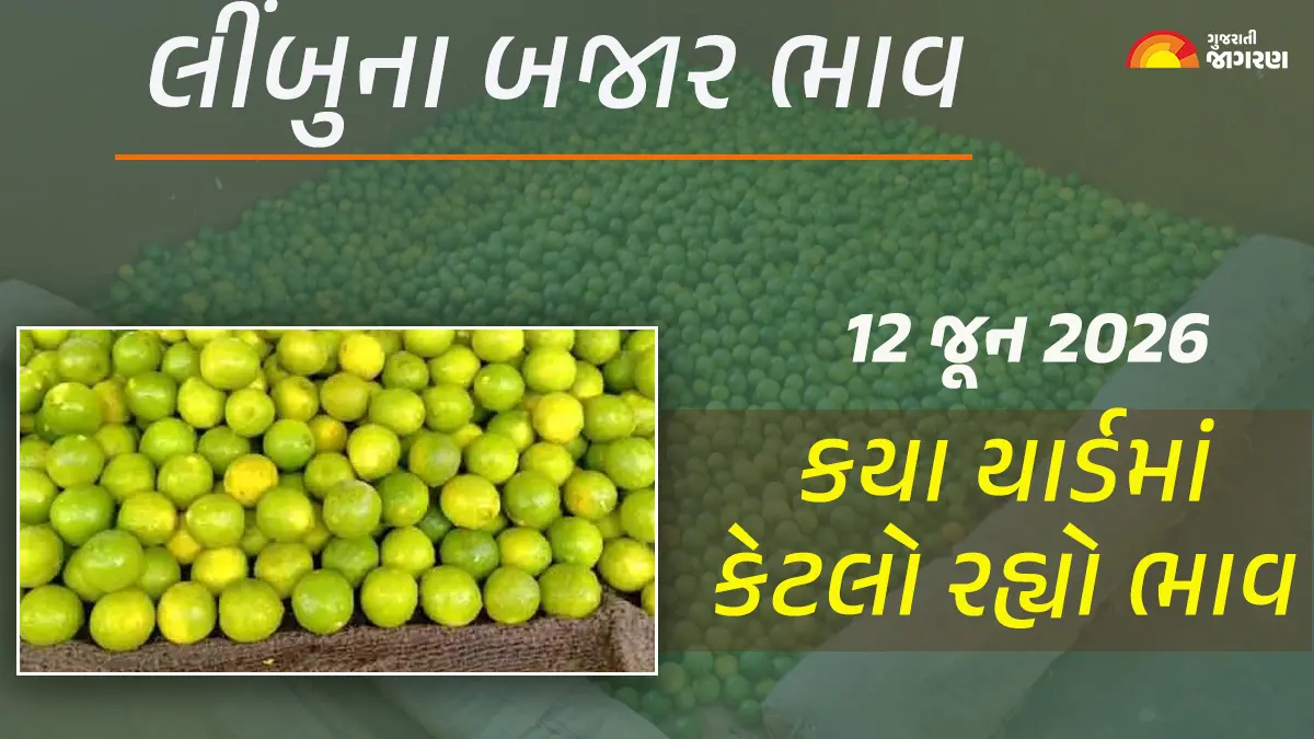 લીંબુ ના બજાર ભાવ આજના ગુજરાત 18 March 2026 | લીંબુ ના બજાર ભાવ | Lemon ...
